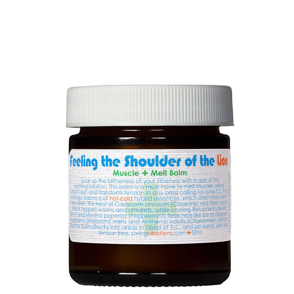 Living Libations Feeling the Shoulder of the Lion Muscle Melt Balm ...
