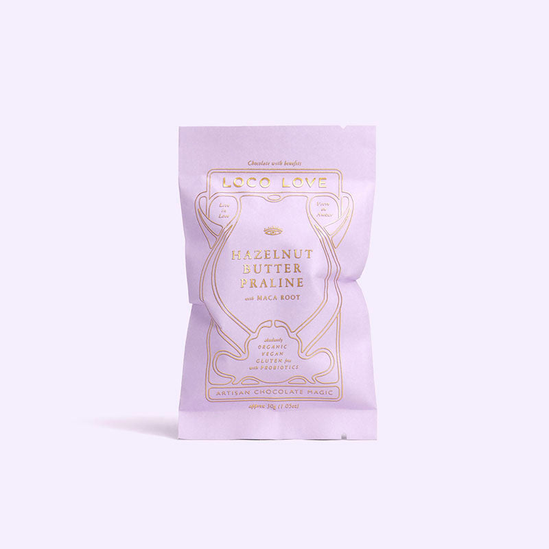 Loco Love Hazelnut Praline Chocolate | Geelong Stockist