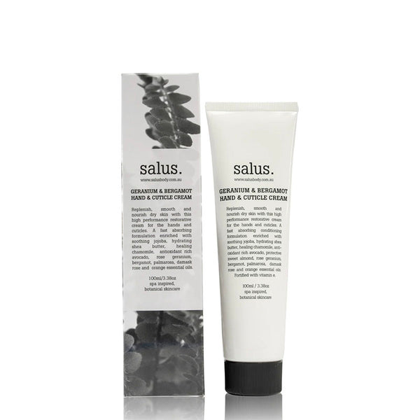 Salus Geranium & Bergamot Hand & Cuticle Cream | Geelong stockist ...