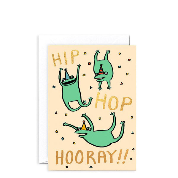 WRAP Hip Hop Hooray Birthday Card | Natural Supply Co